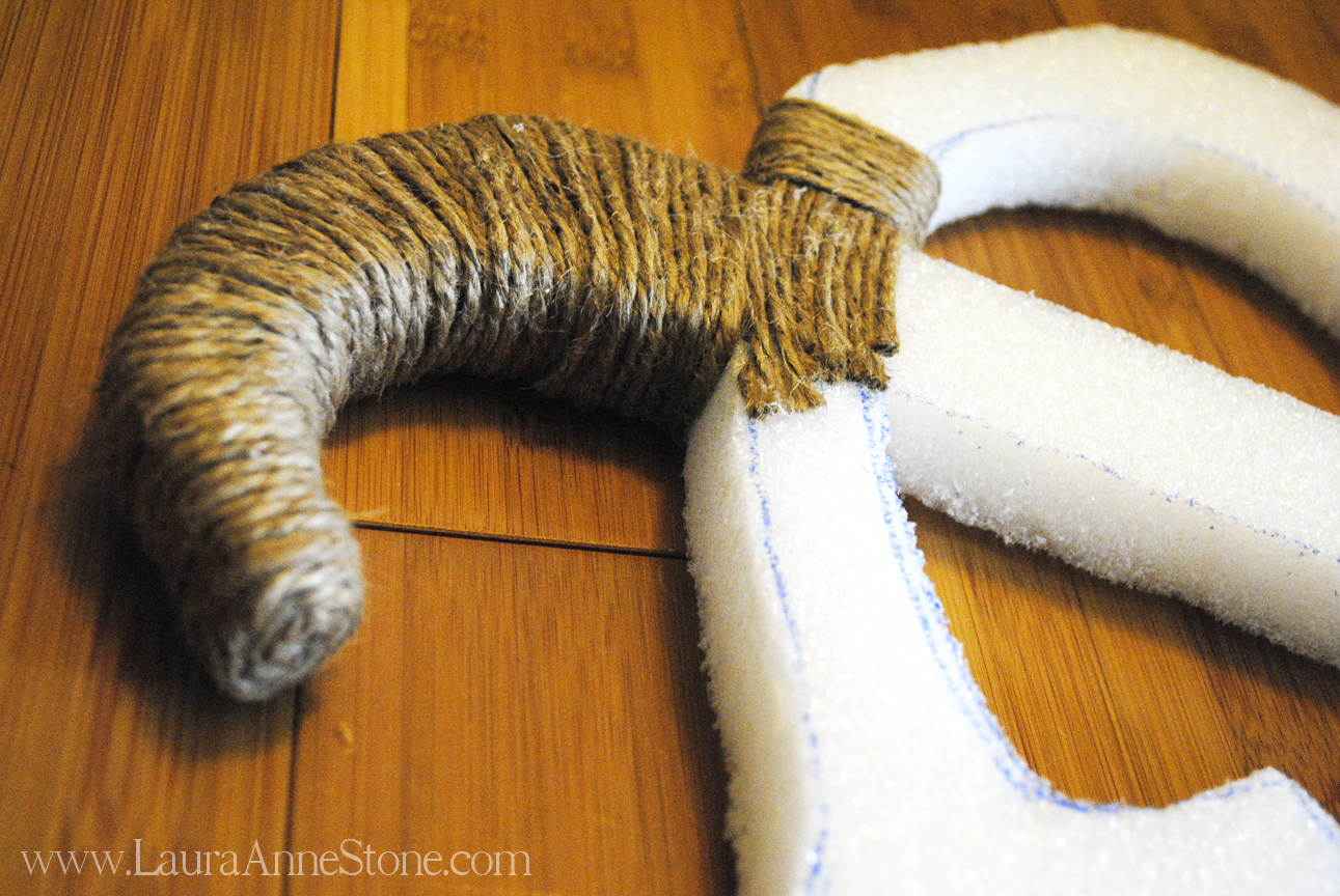 Jute Twine Wrapped Monogram Ampersand – Laura Anne Stone